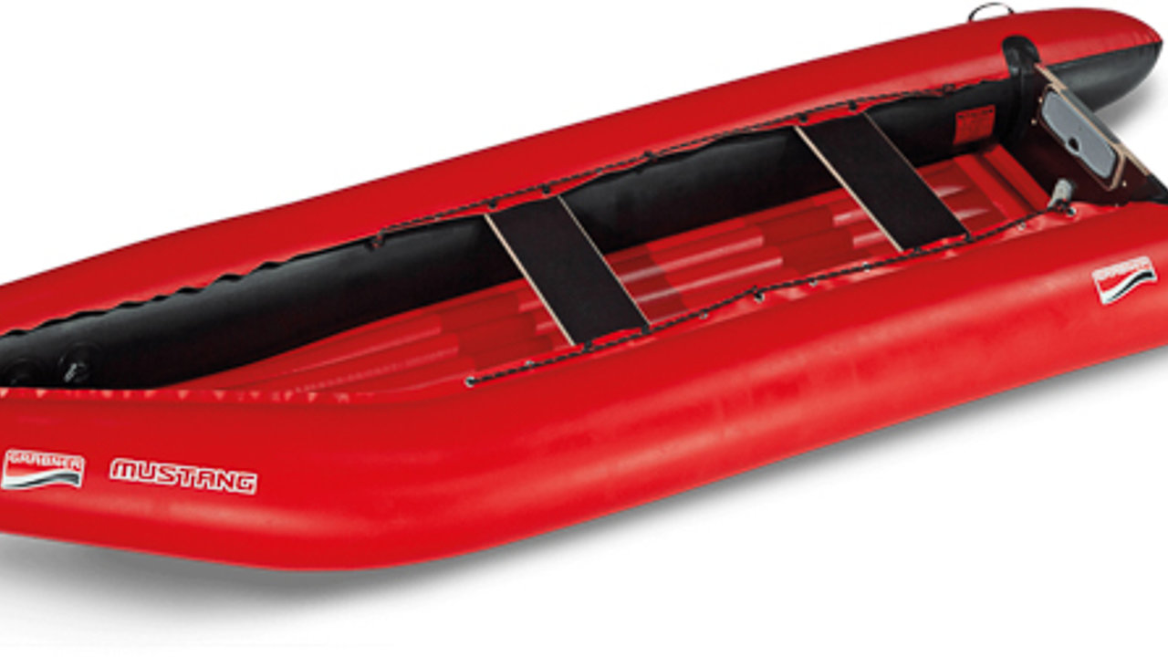 Grabner Mustang S - Compact Inflatable Motor Boat