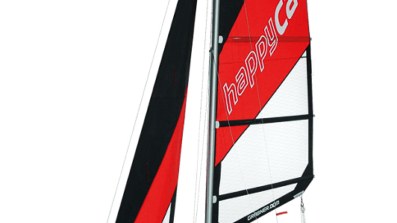 Grabner Happy Cat Neo - Aufblasbarer Segelkatamaran